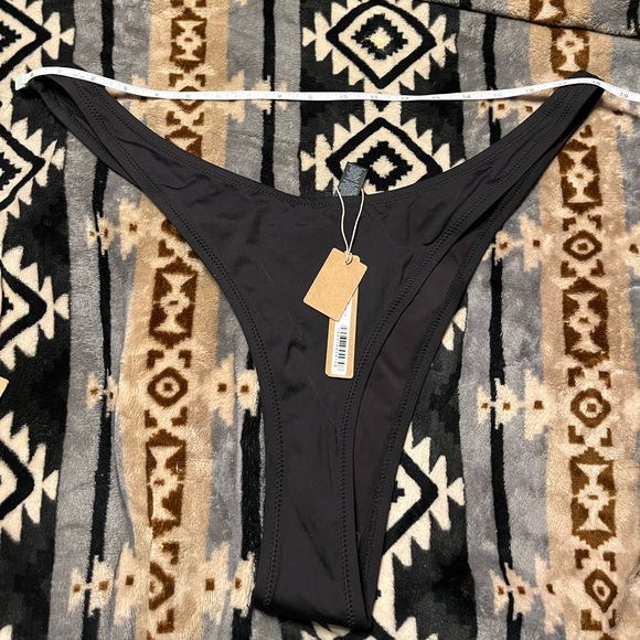 SKIMS | Swim | Skims Nwt Micro Tanga Bikini Bottoms 3x Onyx | Poshmark